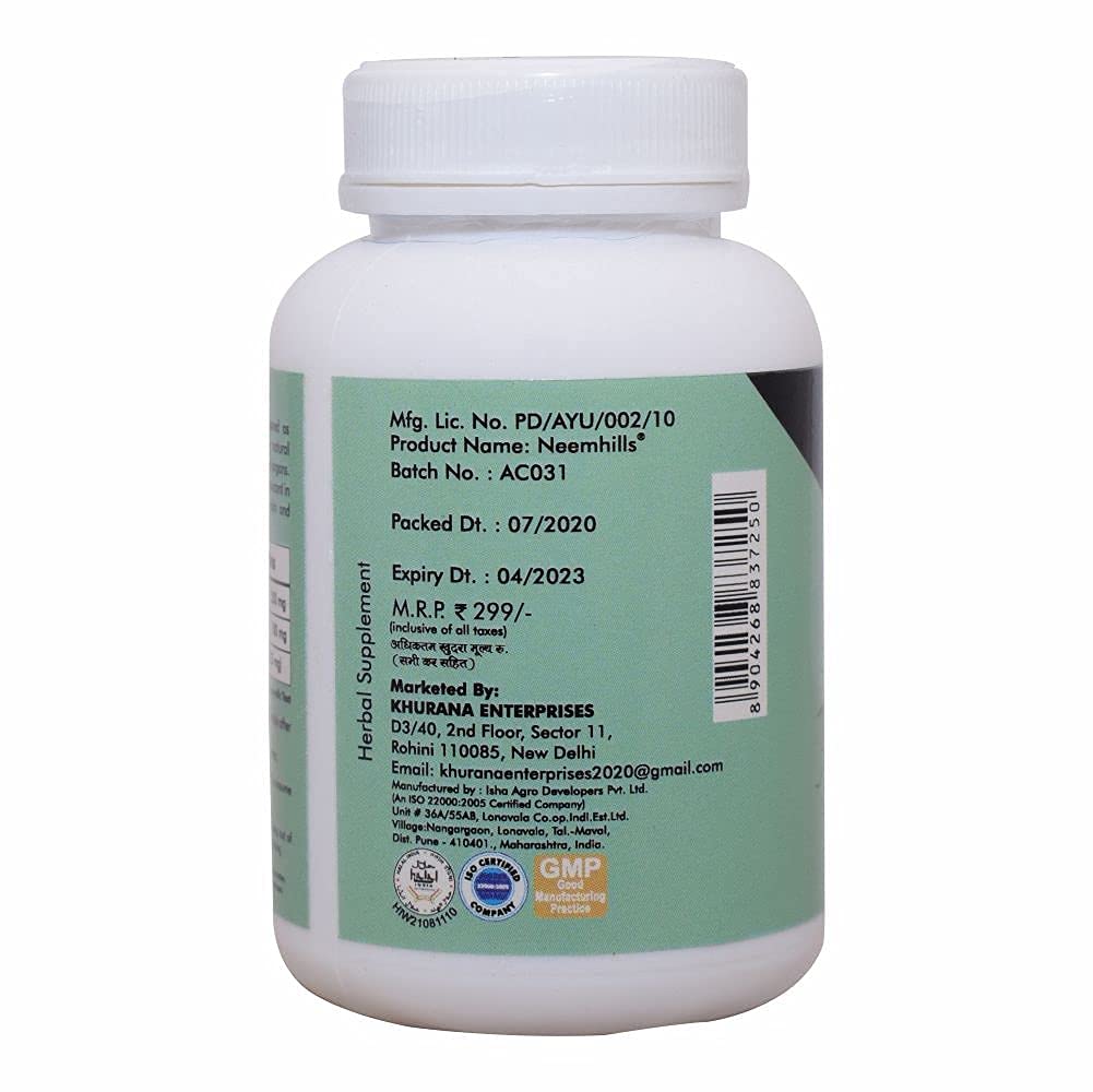 Ayurvedic wellness capsules for detox
