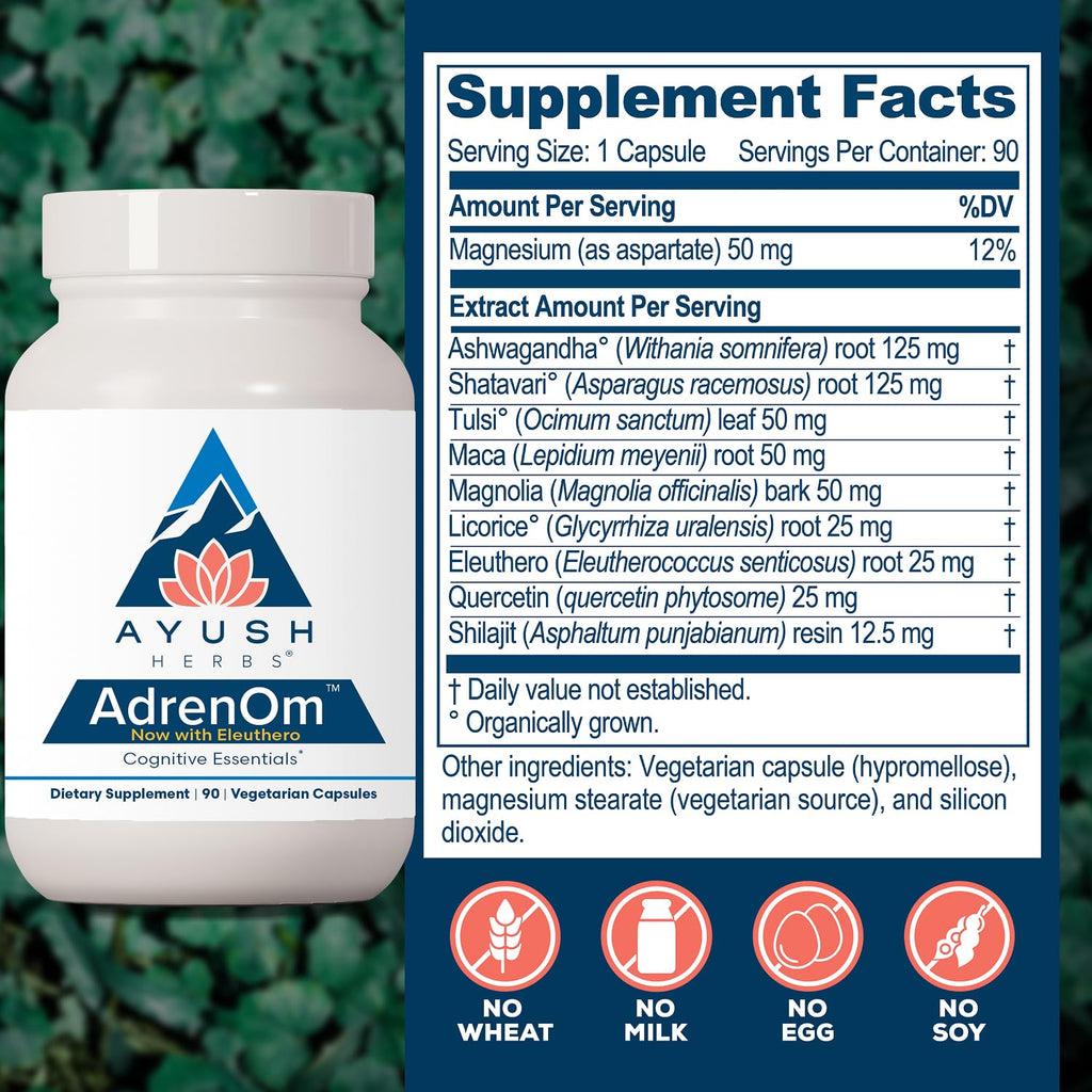 Ayush Herbs AdrenOm for stress relief