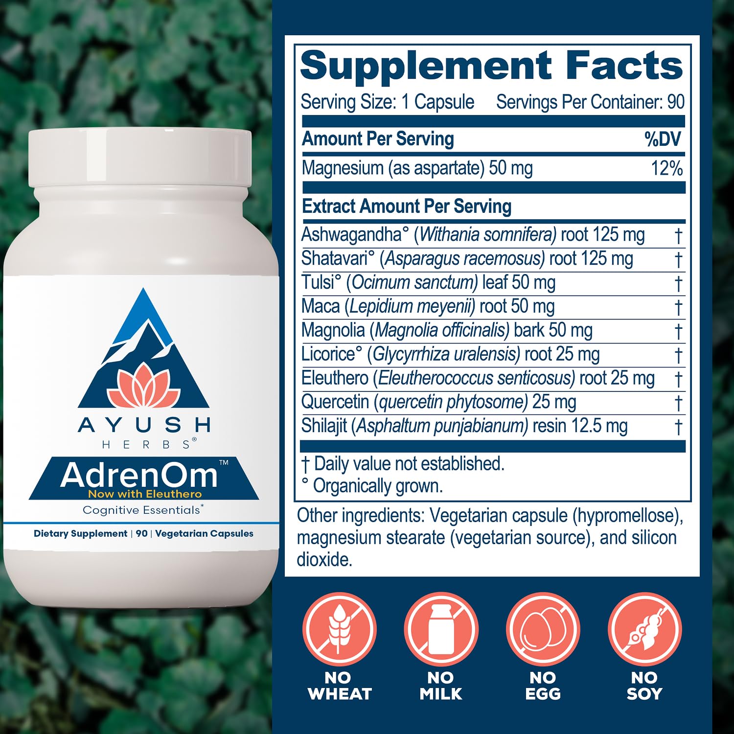 Ayush Herbs AdrenOm for stress relief