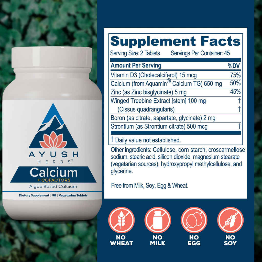 Ayush Herbs calcium with essential cofactors