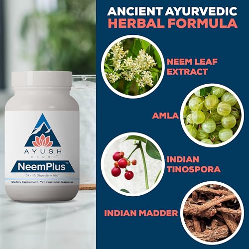 Ayush Herbs Neem Plus 90 servings
