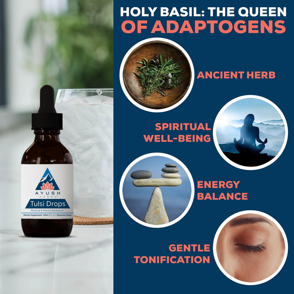 Ayush Herbs Tulsi for natural energy