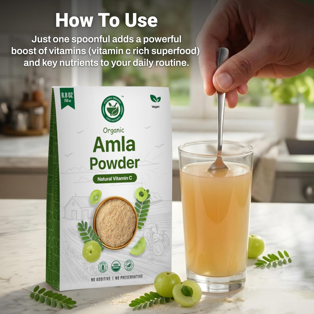 AYUSHKA amla powder for overall wellness