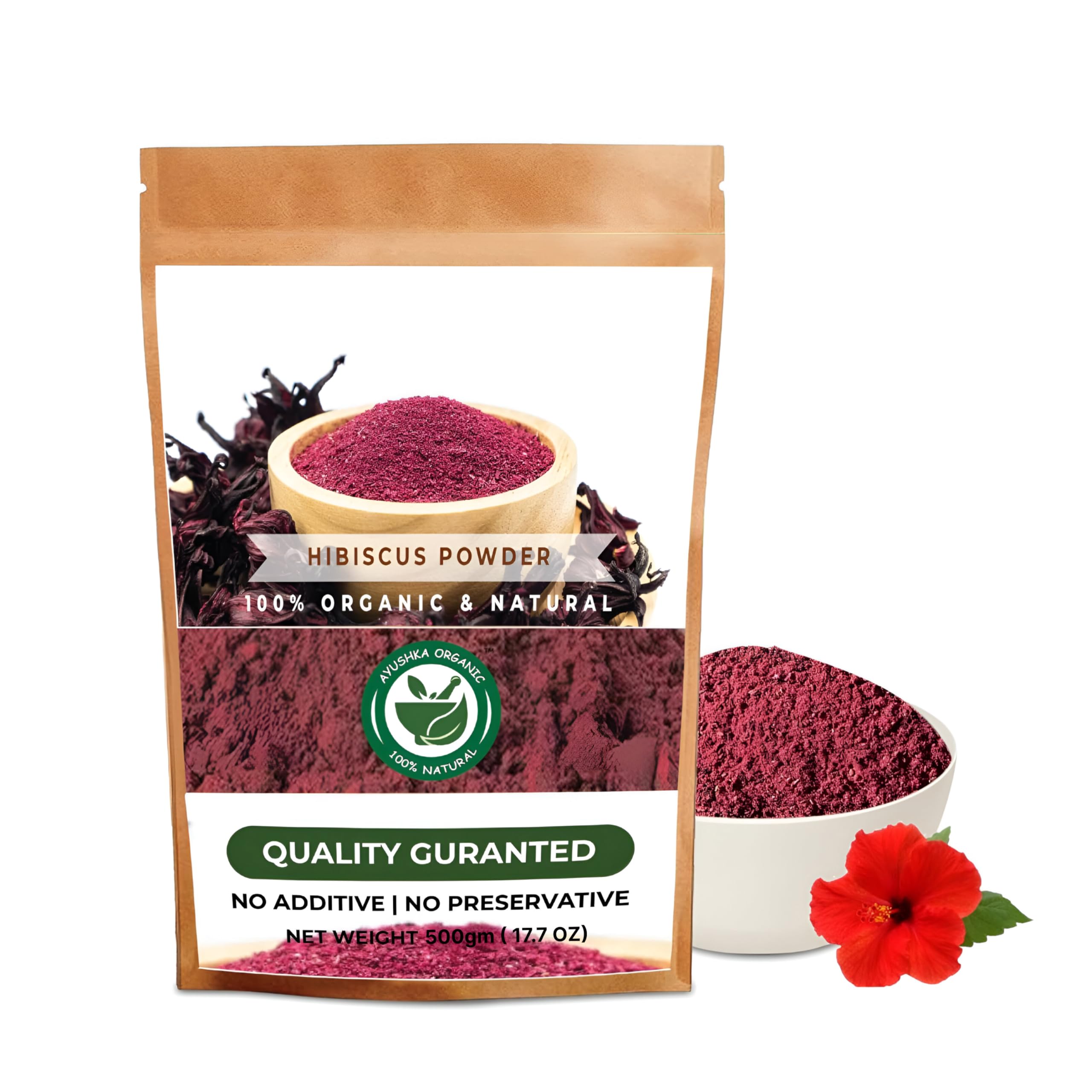 Ayushka organic hibiscus powder benefits