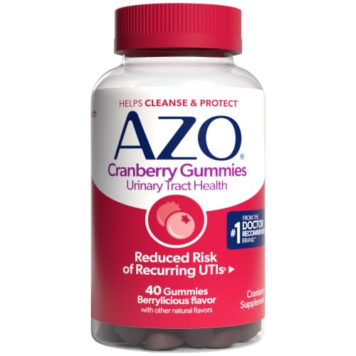 AZO Cranberry Gummies for urinary health