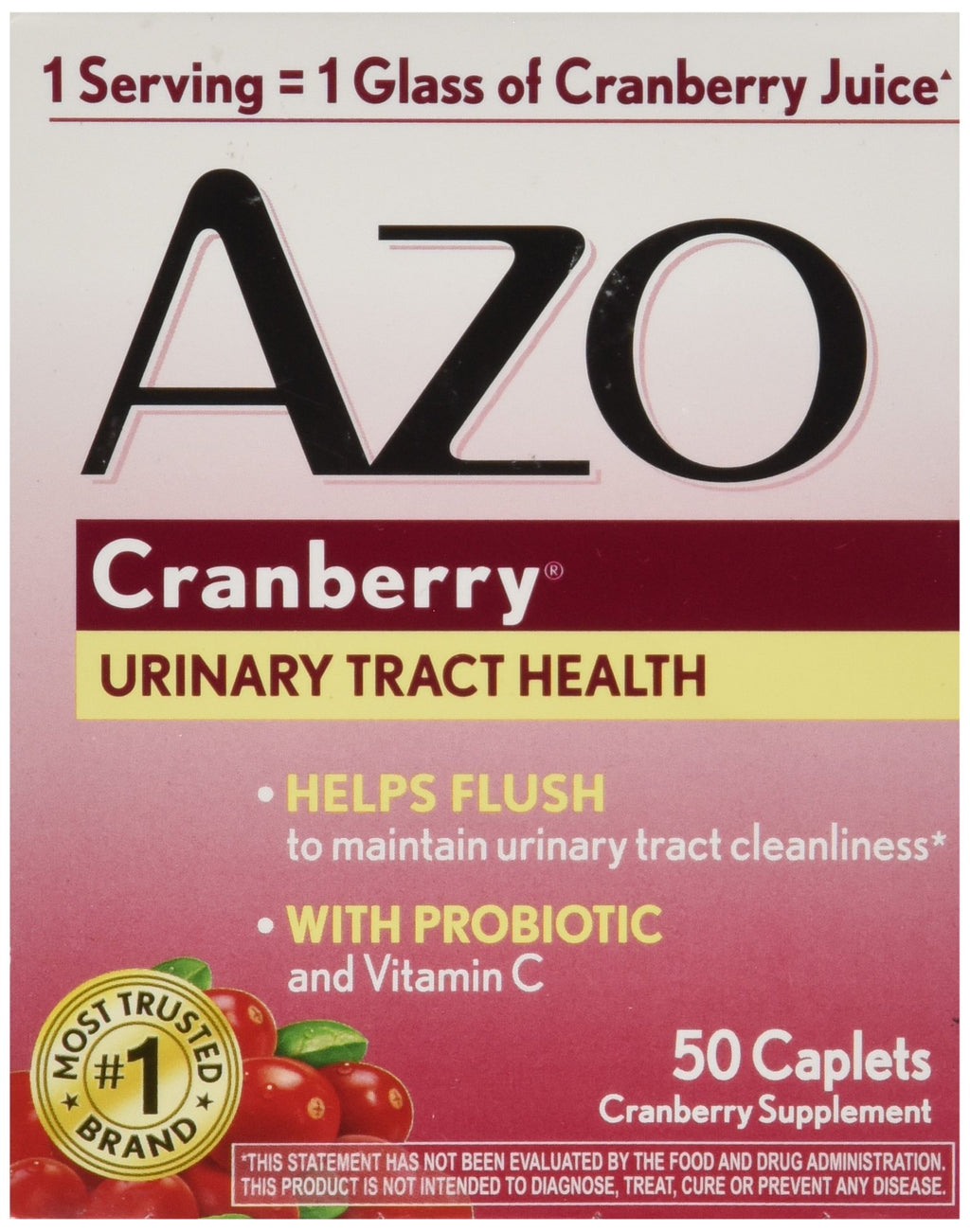 AZO cranberry tablets for bladder health