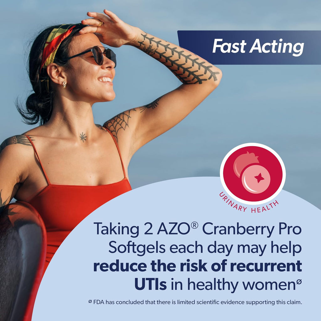 AZO softgels promote healthy bladder function