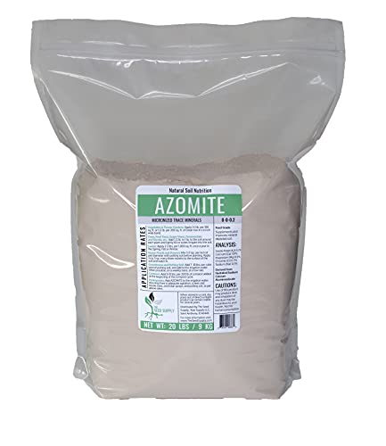 Azomite trace minerals for soil health