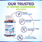 B-12 energy gummies for active lifestyles