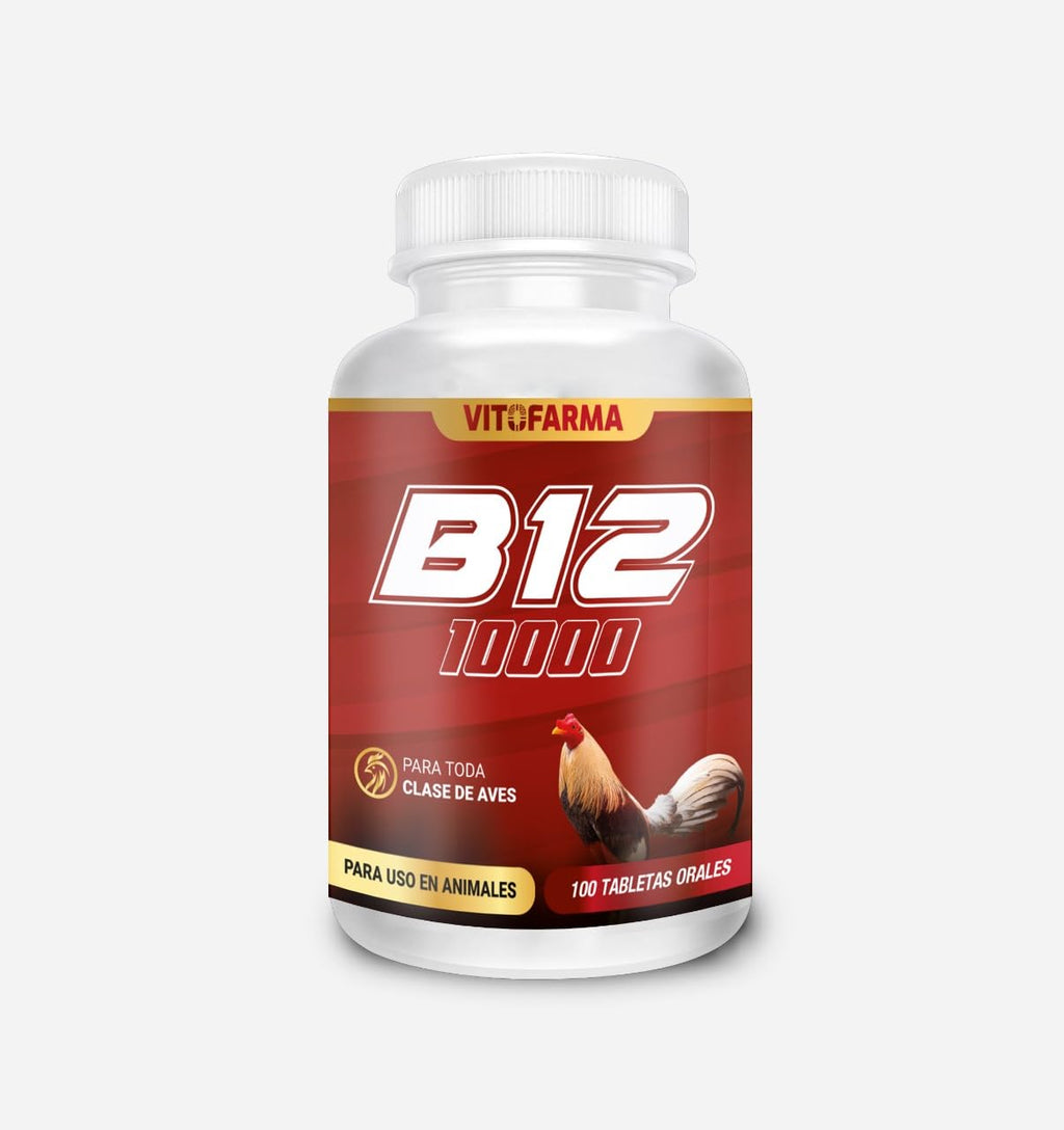 B-12 vitamins for healthy roosters