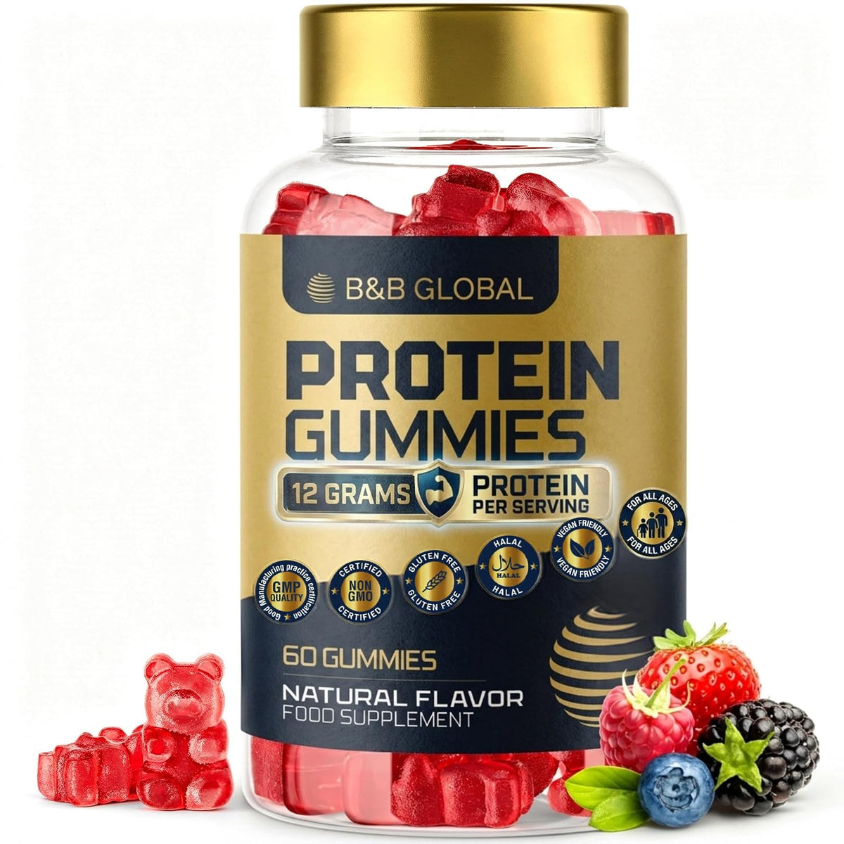 B&B GLOBAL protein gummies for detox
