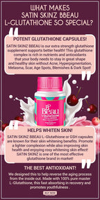 B'Beau L-Glutathione 60 capsules for wellness