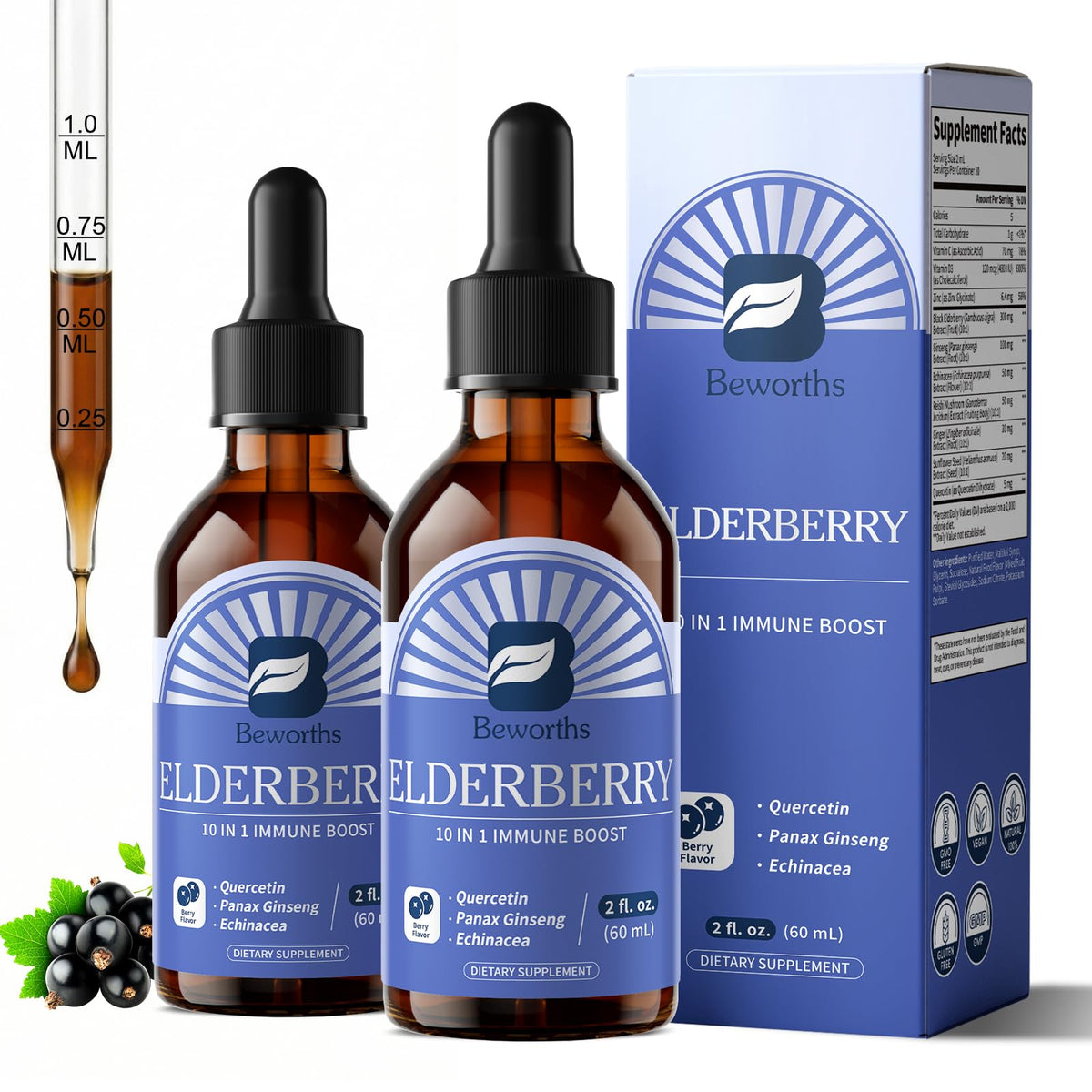 B BEWORTHS elderberry syrup benefits