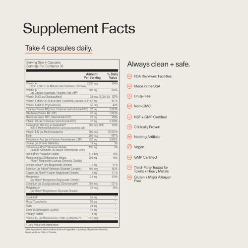 B Complex and magnesium supplements