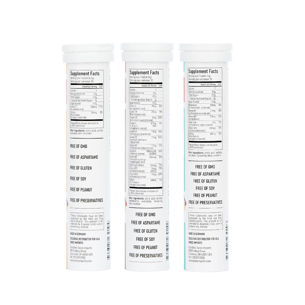 B Complex effervescent for daily wellness