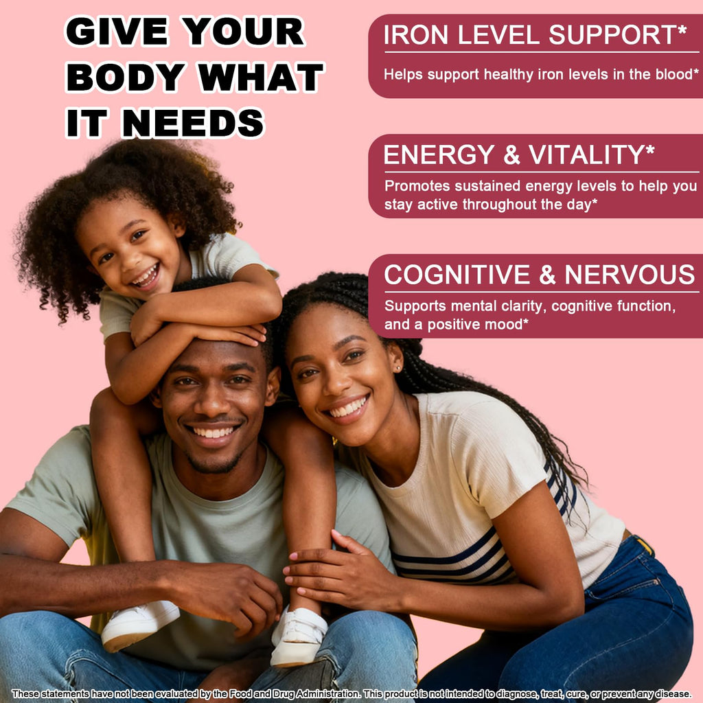 B complex enriched iron supplement