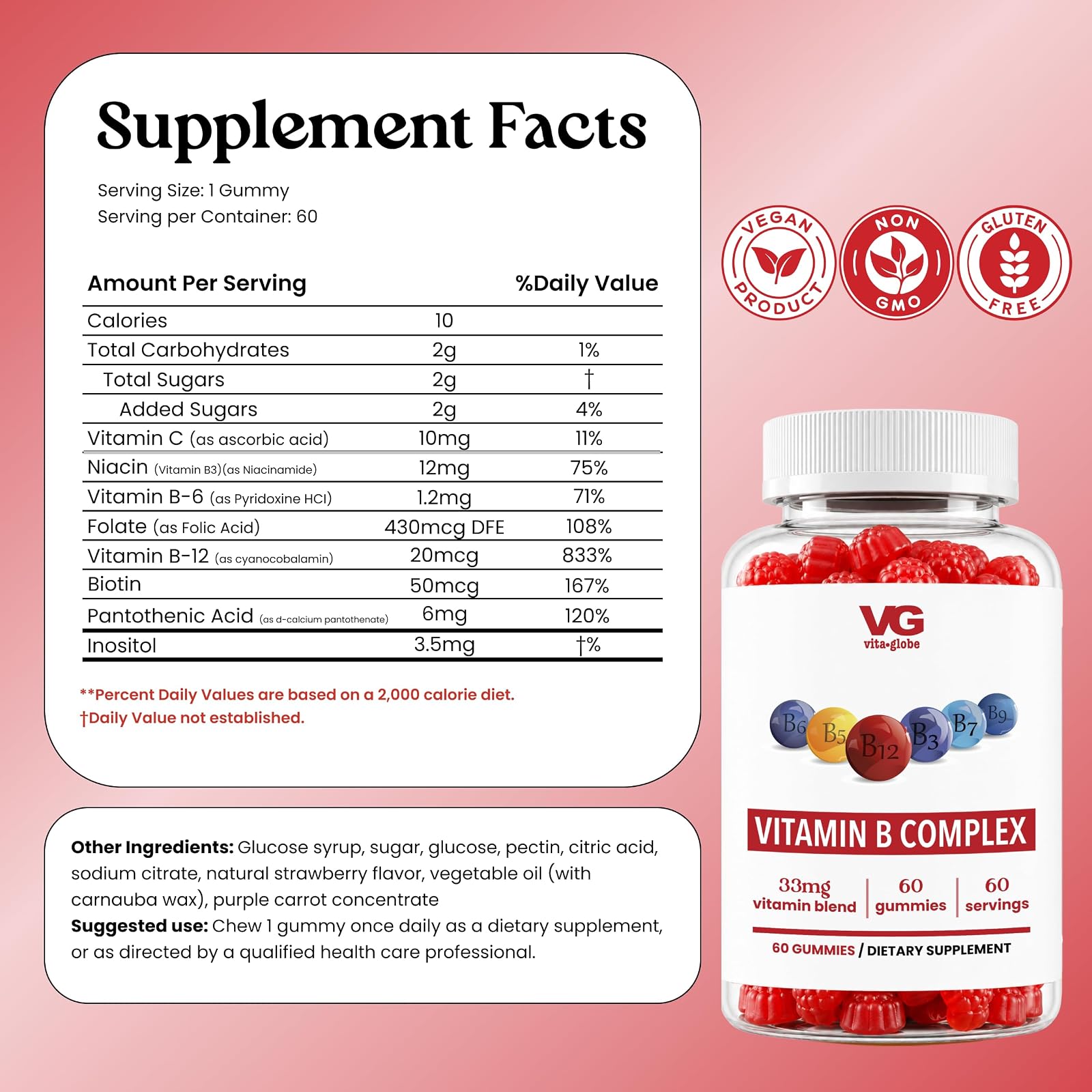 B complex gummies for energy boost