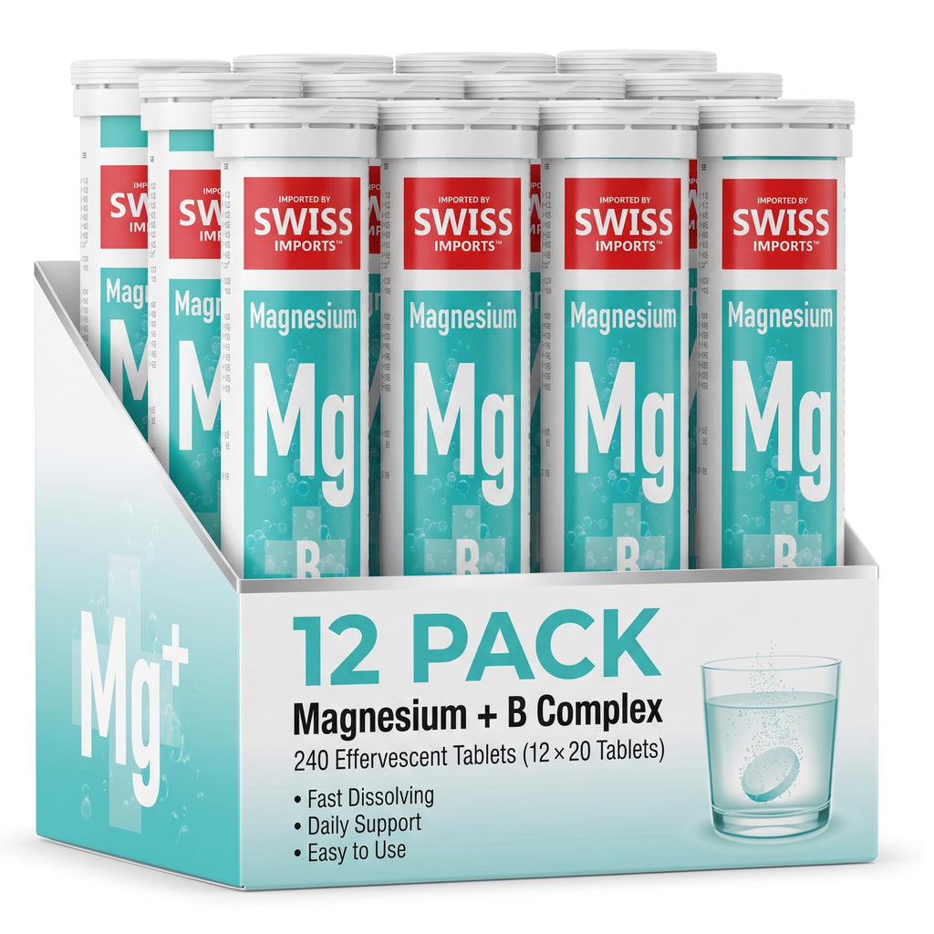 B complex magnesium tablets for energy