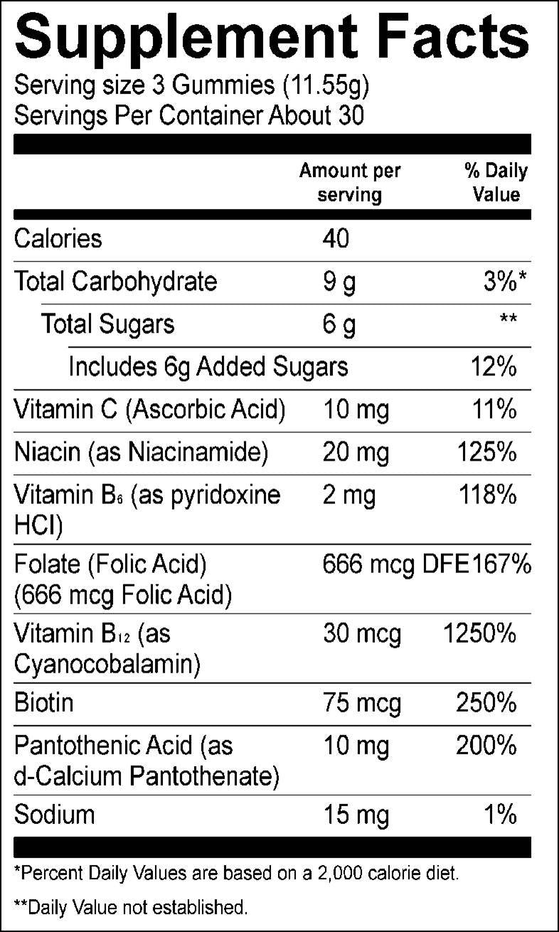 B-Complex multivitamins for daily health
