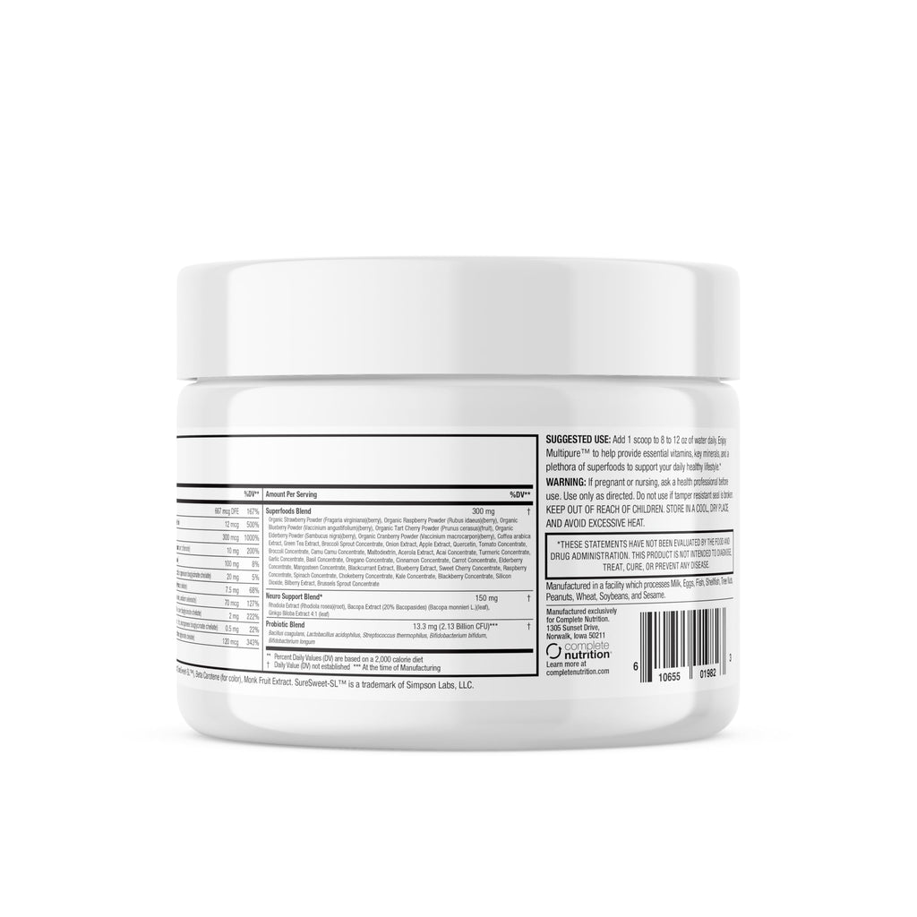 B complex nutrient-rich powders