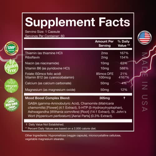 B Complex vitamins for energy boost