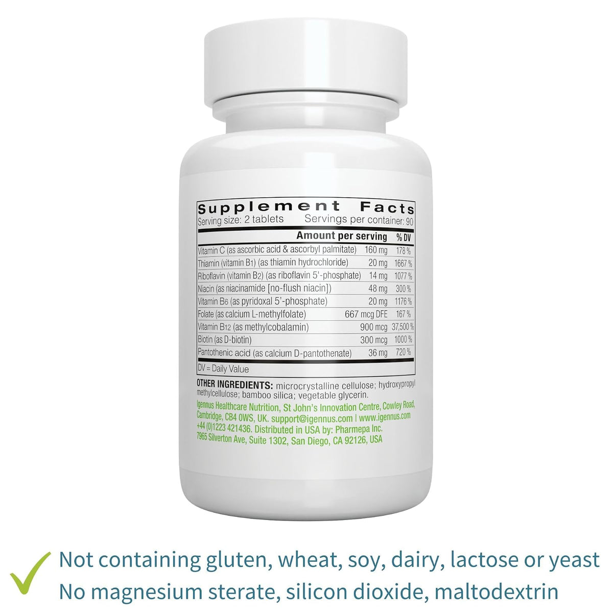 B-Complex vitamins for mental clarity