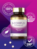 B-complex vitamins for stress relief
