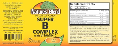 b-complex vitamins for stress relief