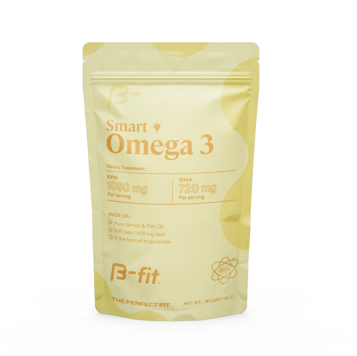 B-fit fish oil softgels
