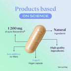 B-fit Resveratrol capsules for vitality