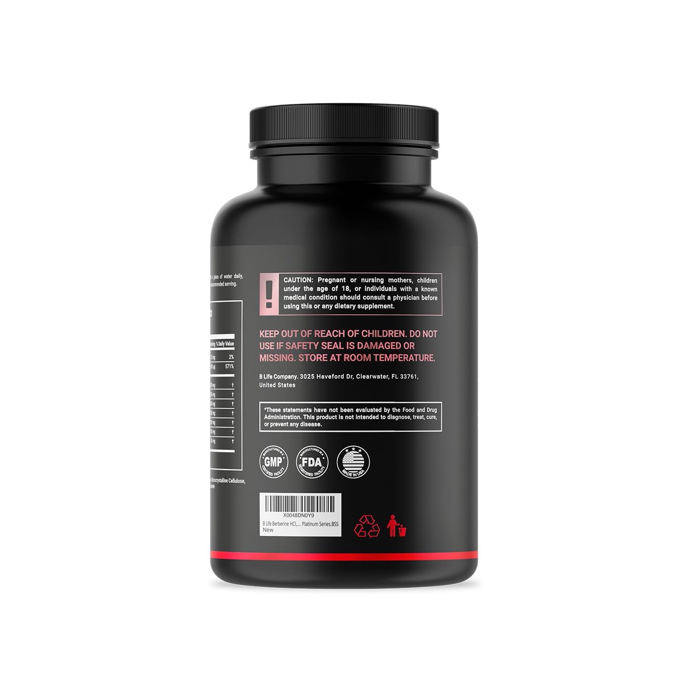 B Life Berberine Complex for wellness