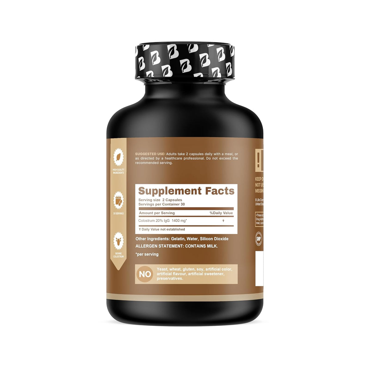 B Life Company colostrum benefits