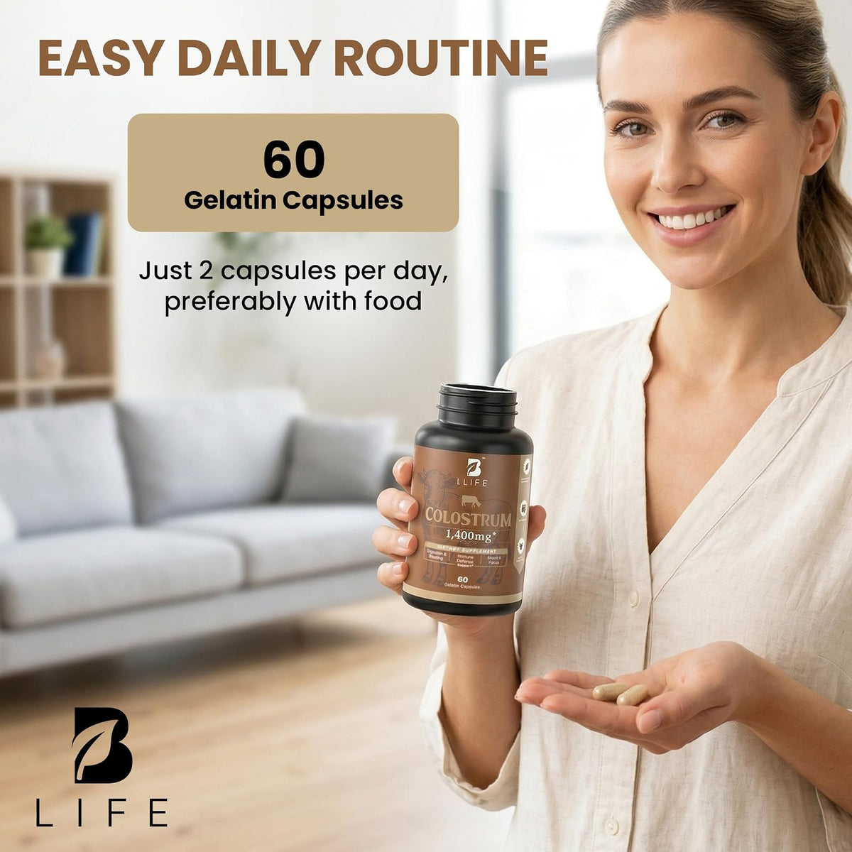 B Life Company multivitamins for vitality