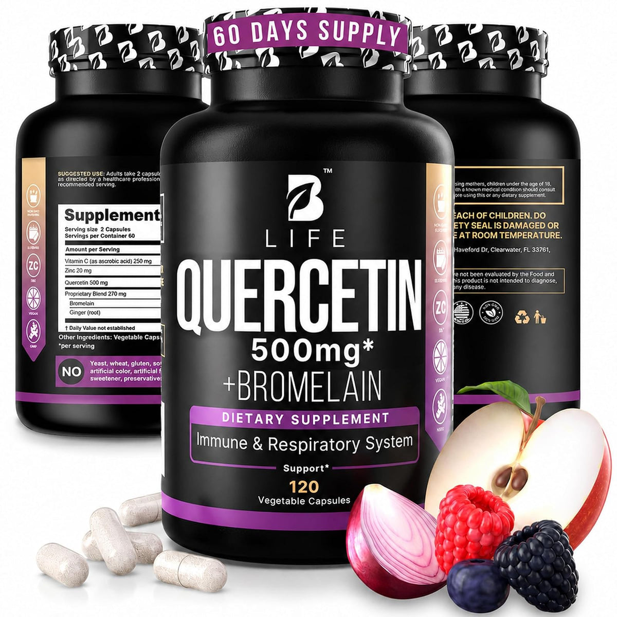 B Life Company Quercetin capsules