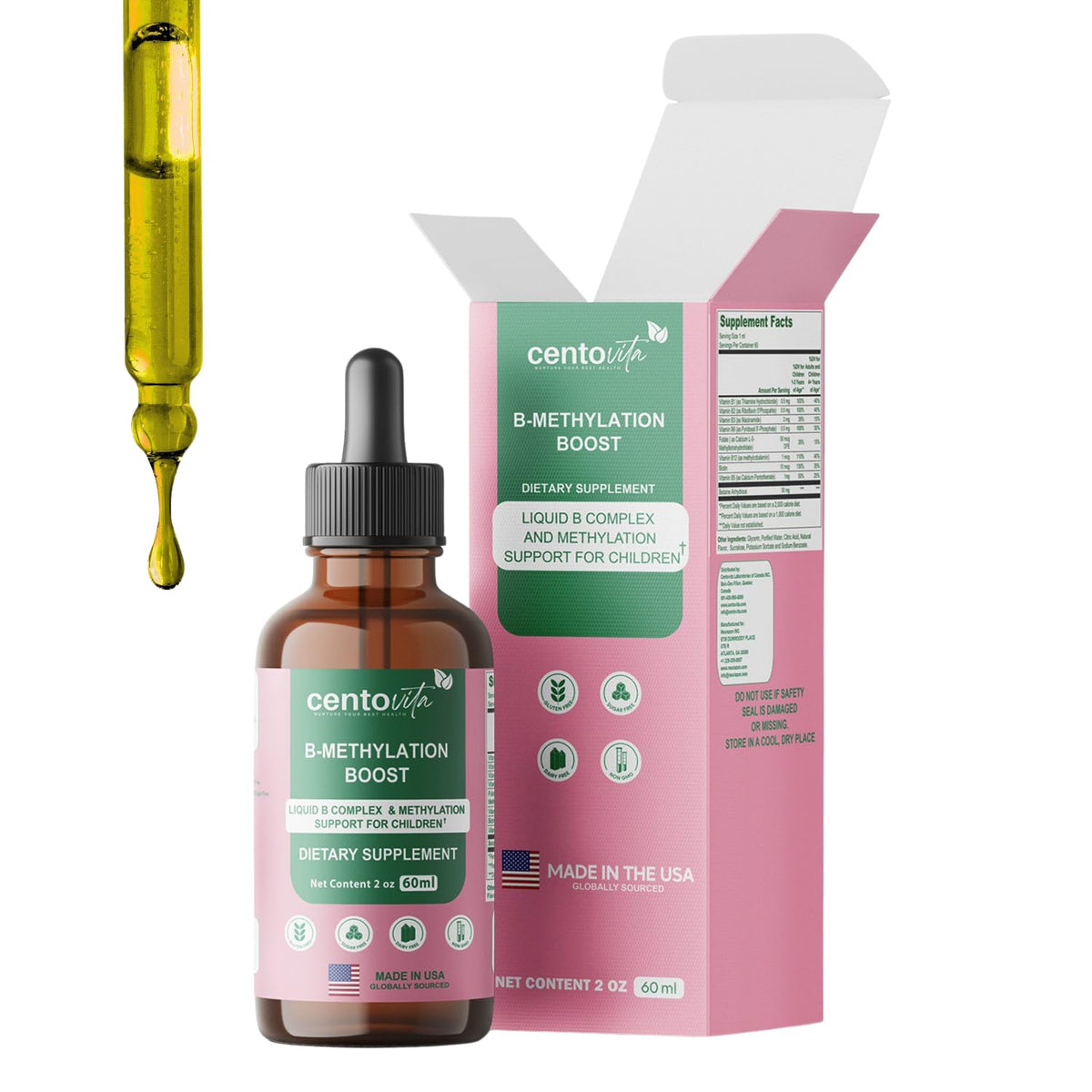 B-Methylation Boost liquid vitamin B