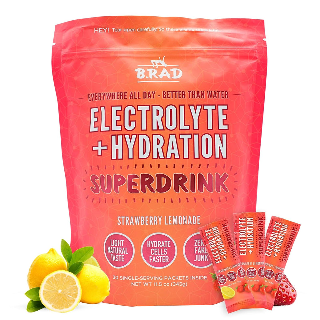 B.rad electrolyte powder for hydration