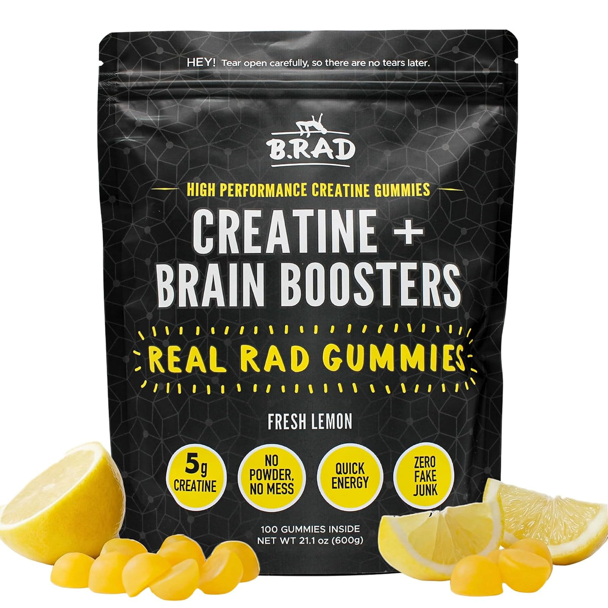 B.rad Real Rad Gummies for energy