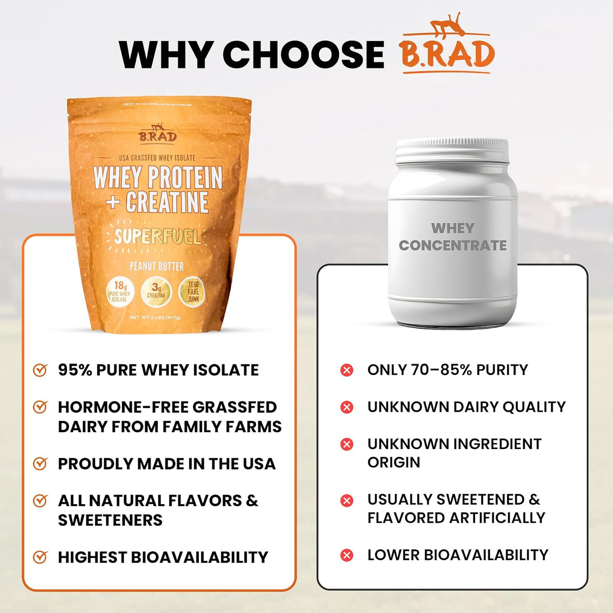 B.rad whey protein for weight management