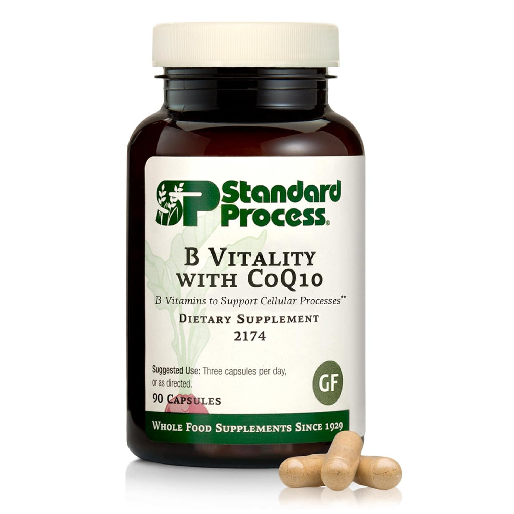 B Vitality with CoQ10 capsules