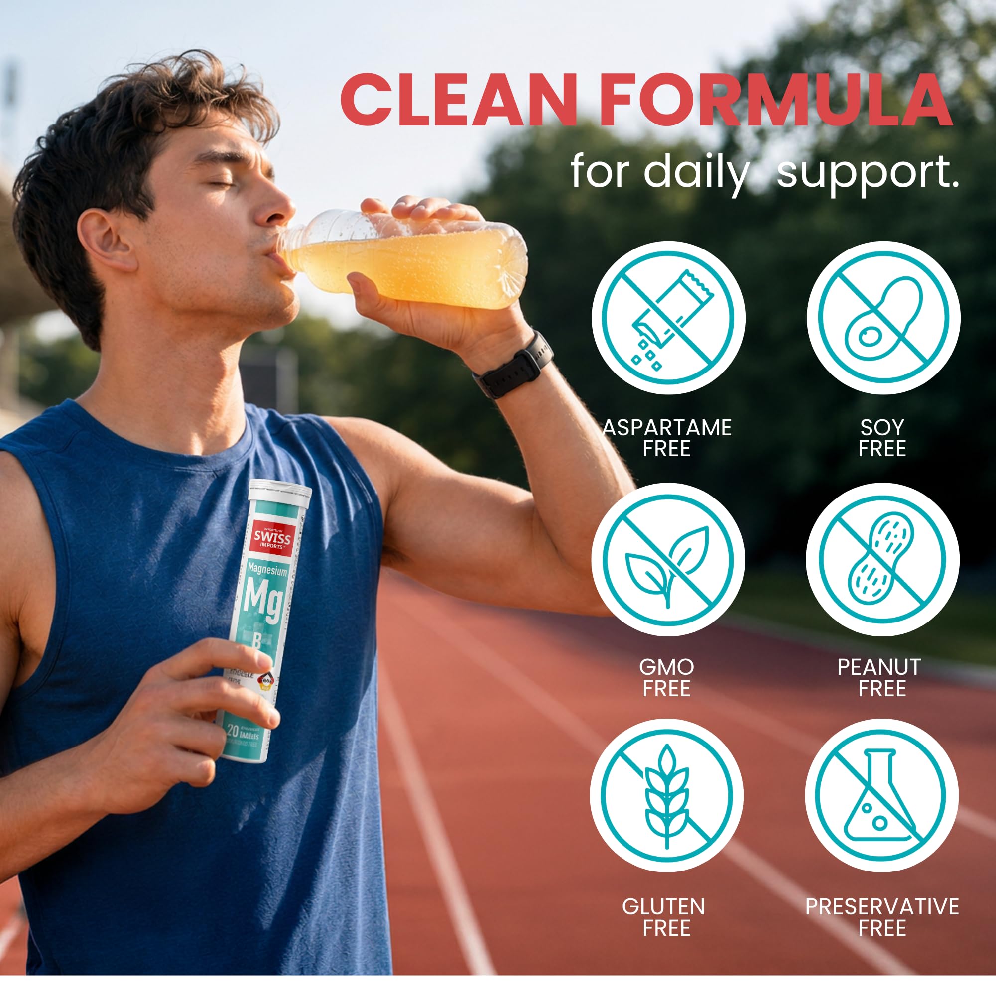 B vitamins and magnesium for vitality