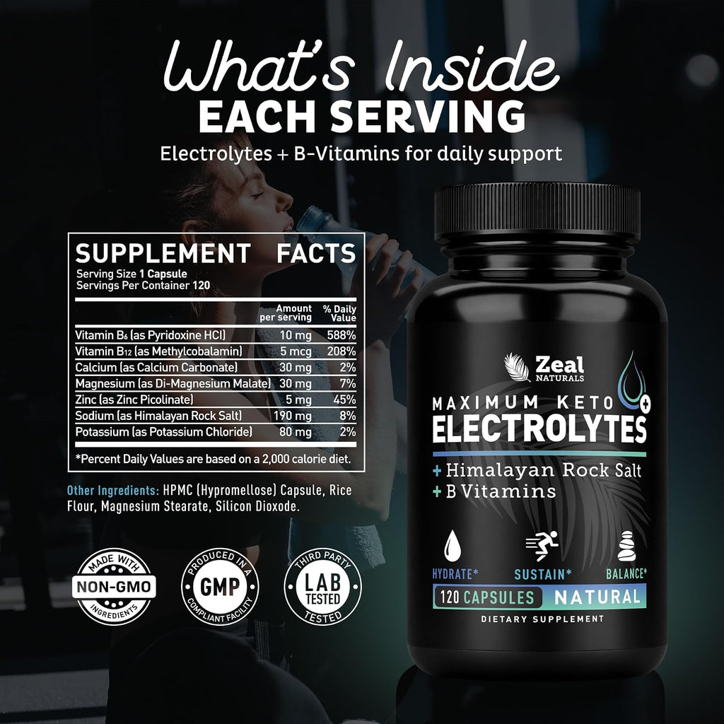 B-Vitamins and minerals for energy boost