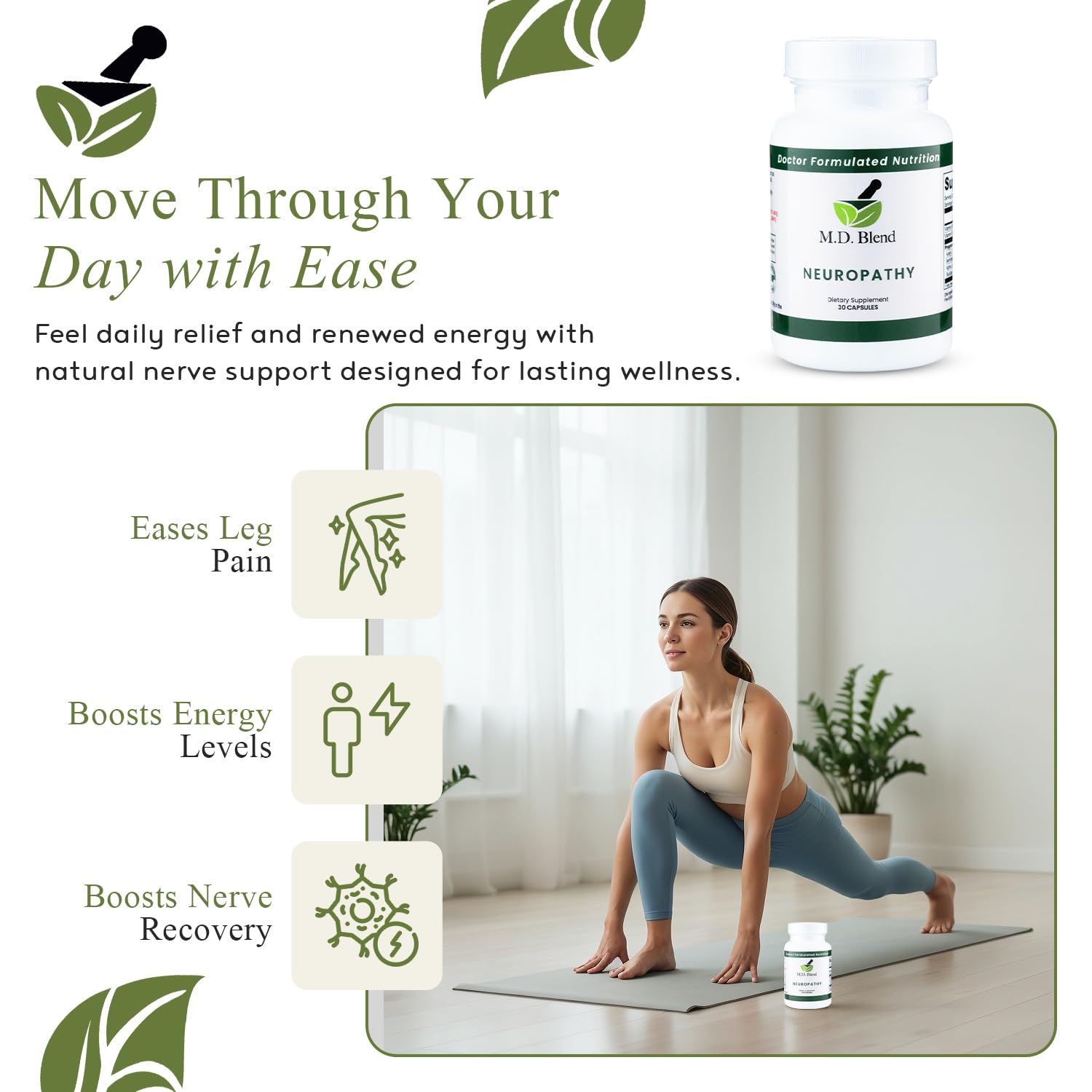 B vitamins for healthy nerve support