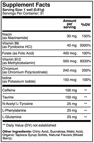 B vitamins in Tespo Energy Kit
