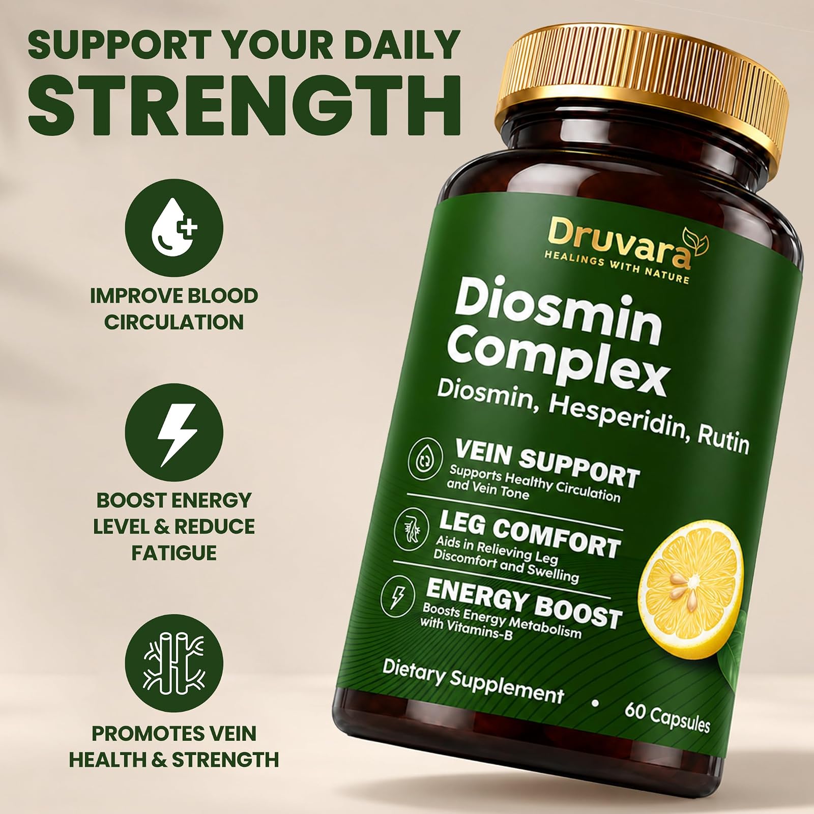 B vitamins support energy metabolism