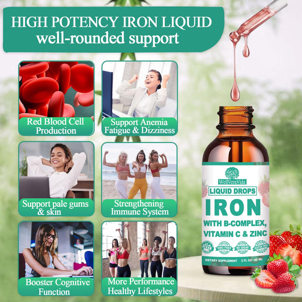 B12 and B-complex iron formula