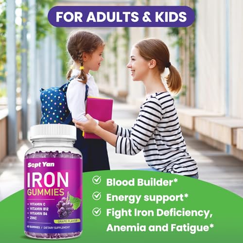 B12 and B6 iron gummies