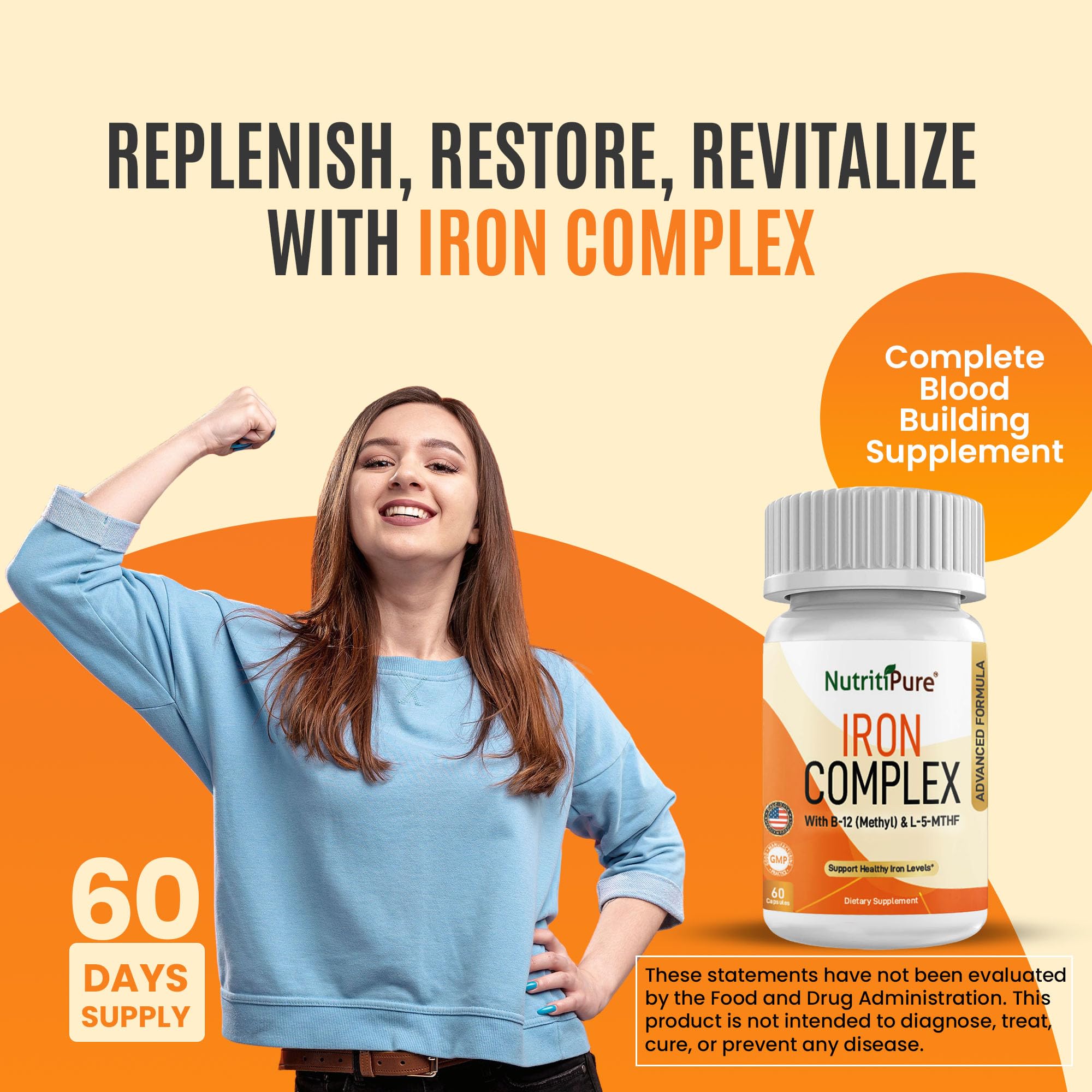 B12 and B6 iron supplement