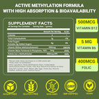 B12 and folate gummies for brain health