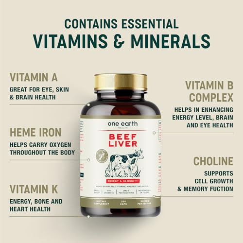 B12 and folate liver extracts supplement