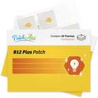 B12 energy patch for vitality